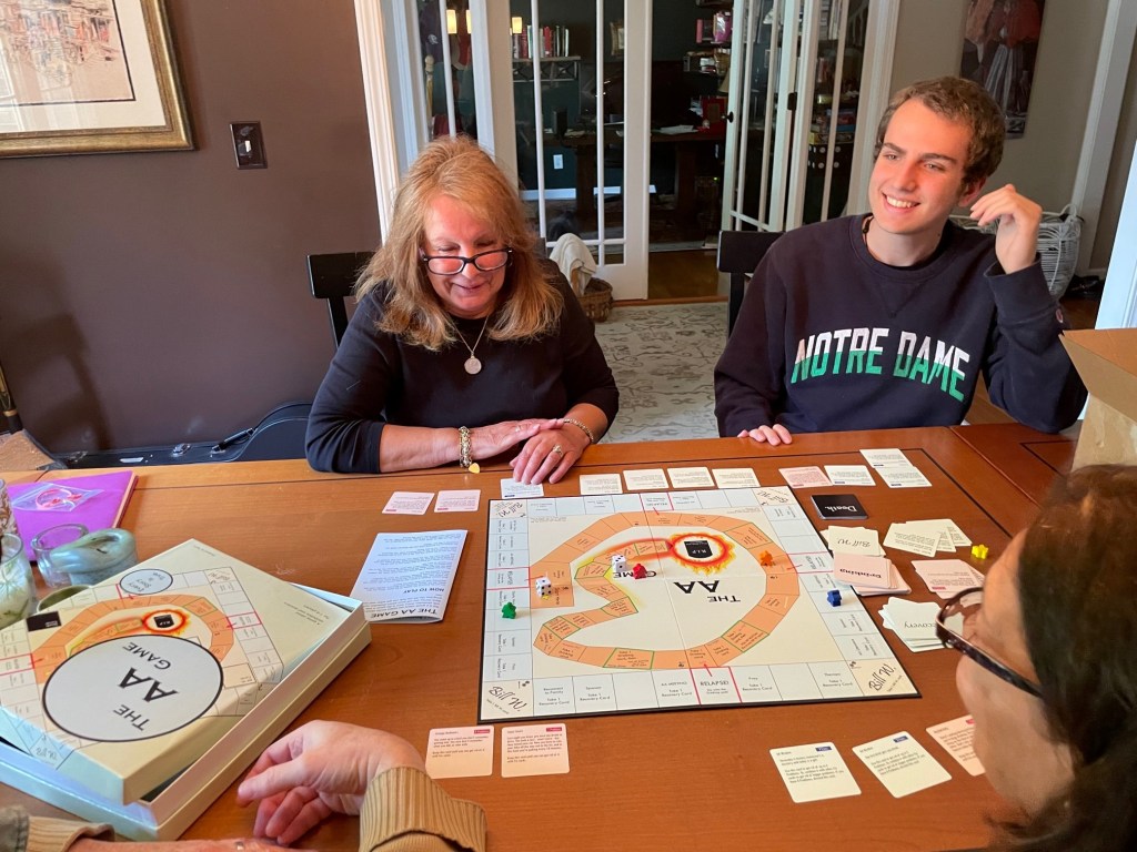 The Alcoholics Anonymous Game | Words and Games